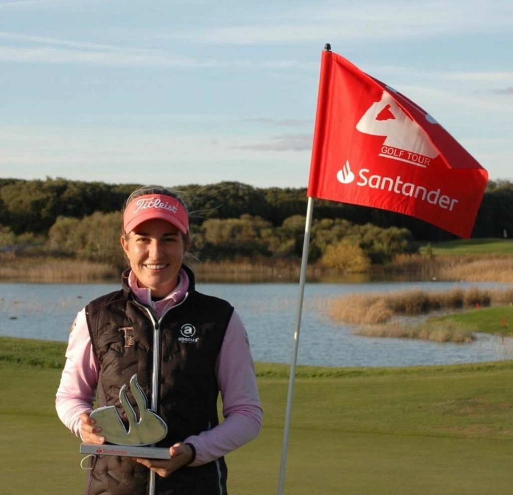 Luna Sobrón winner of the Santander Golf Tour Letas 2020 with 12 under ...