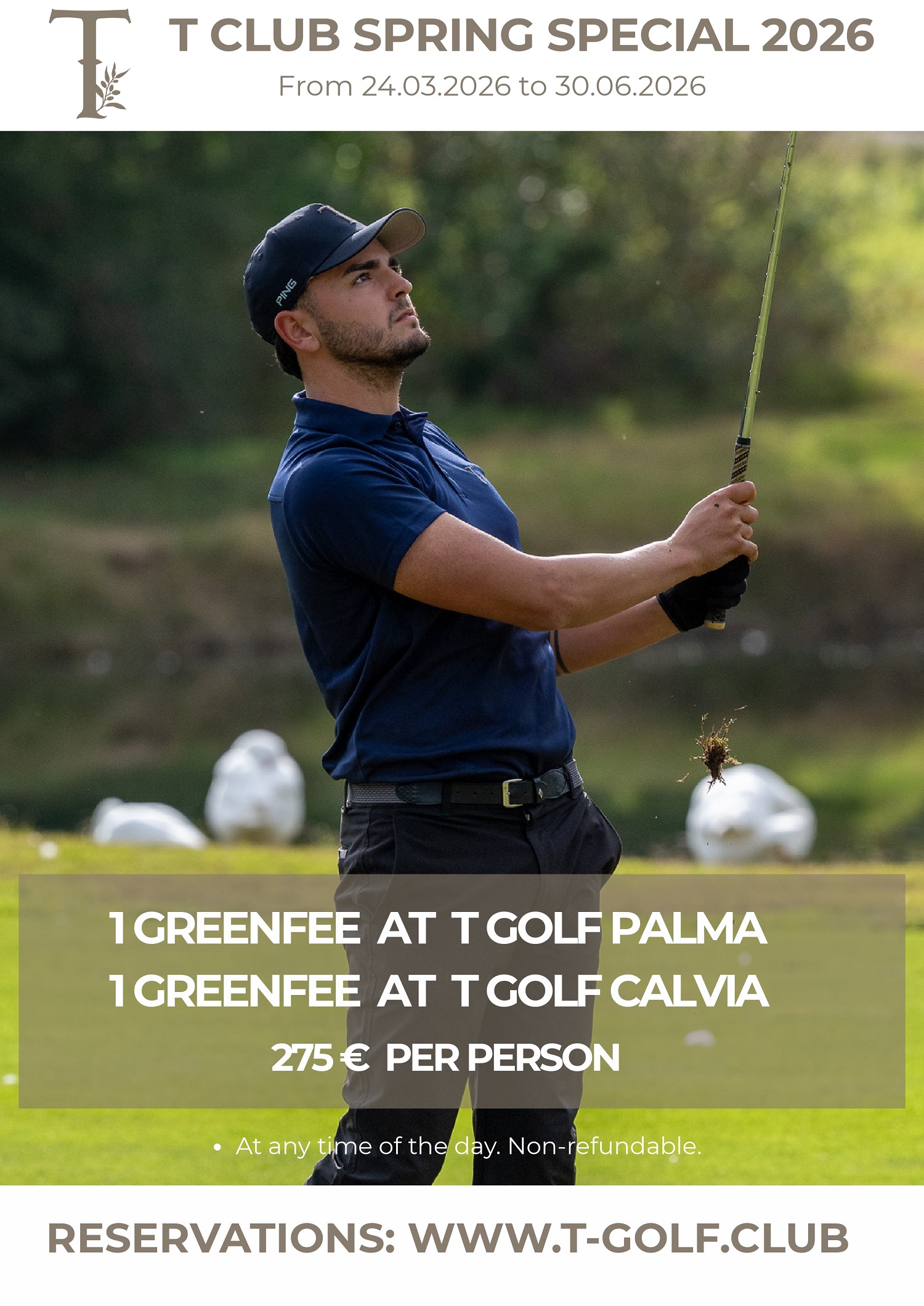 T Club Winter Special - T Golf