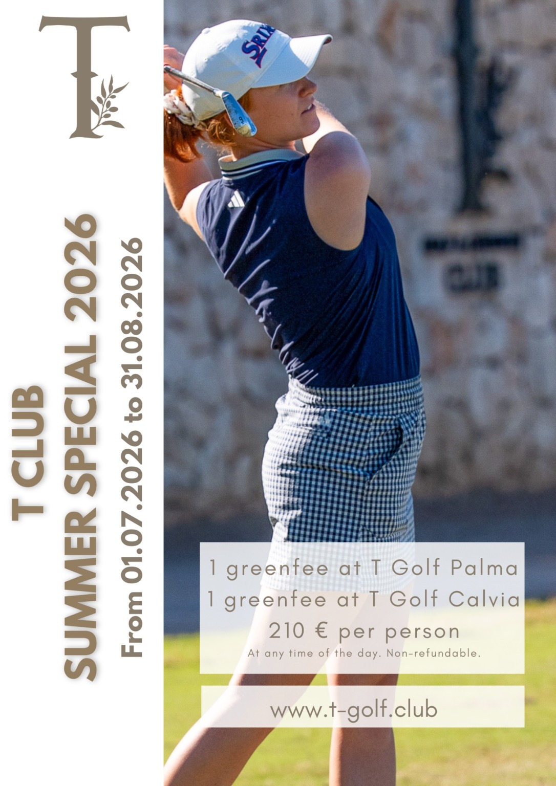 T Club Summer Special - T Golf